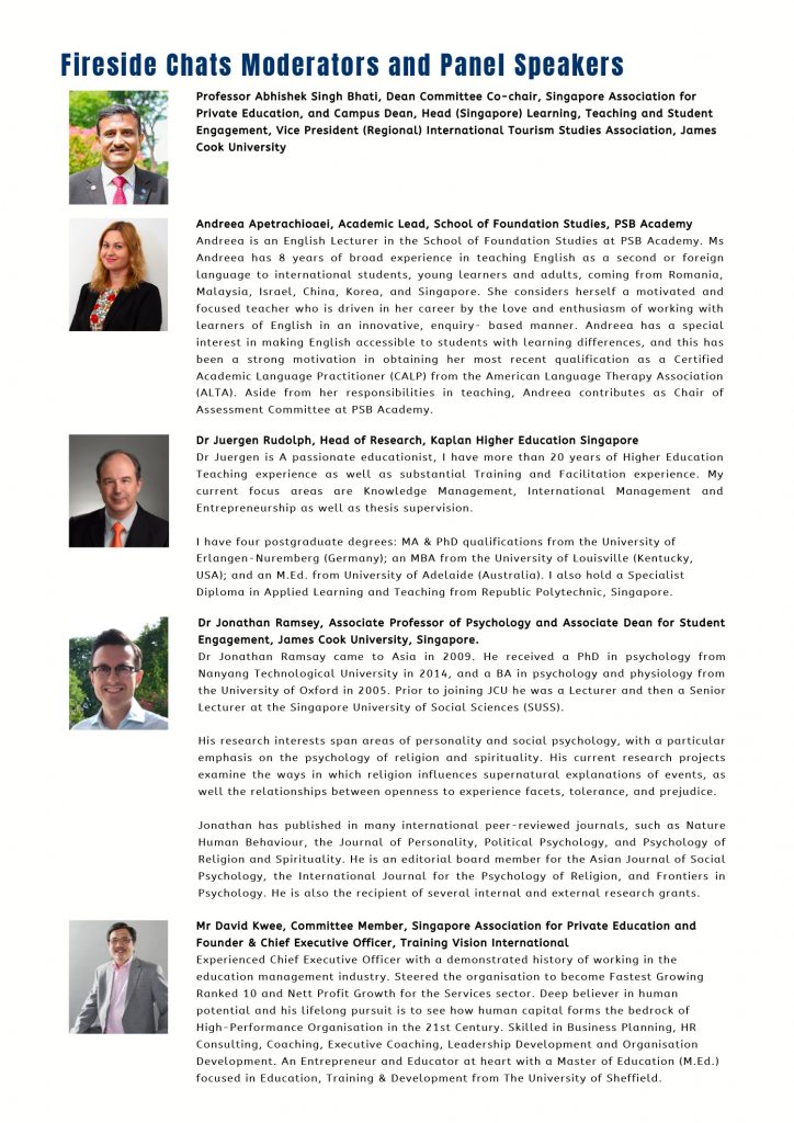 SAPE Annual Conference 2022 – Singapore Association for Private Education